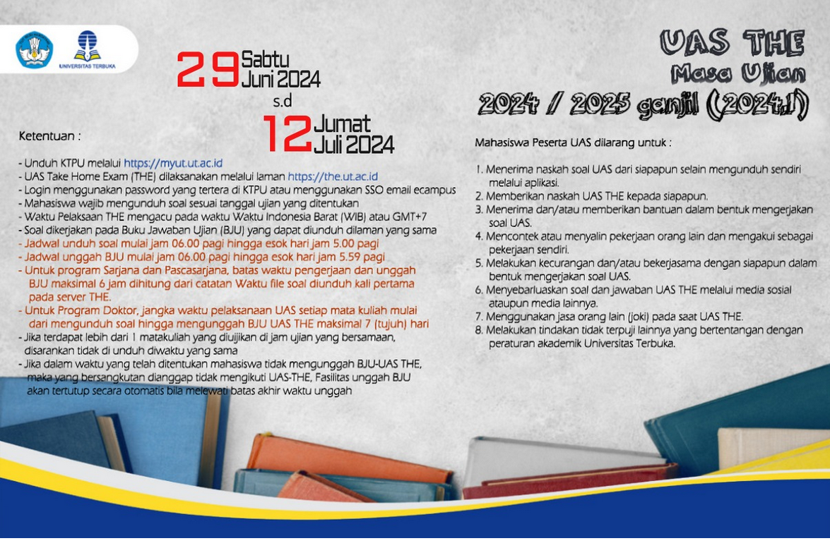 Bagaimana panduan untuk mengikuti UAS Take Home Exam (THE)? – Home