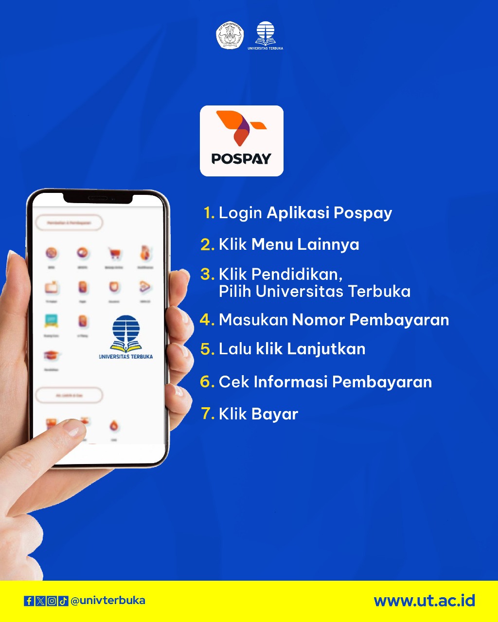 Pembayaran Melalui Pospay – Home