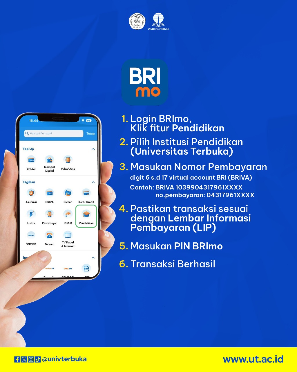 Pembayaran Melalui BRI – Home